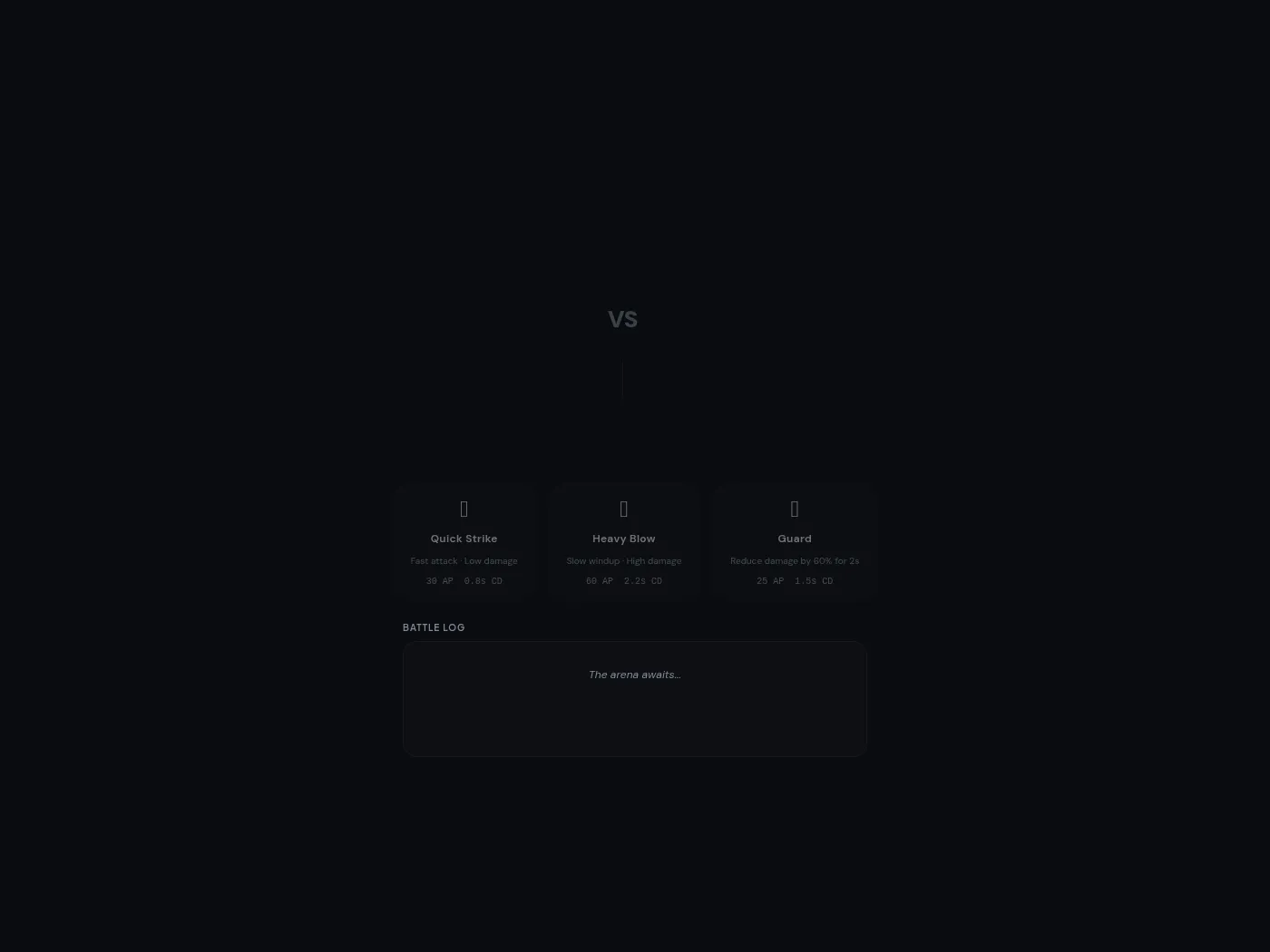 CombatCore Engine