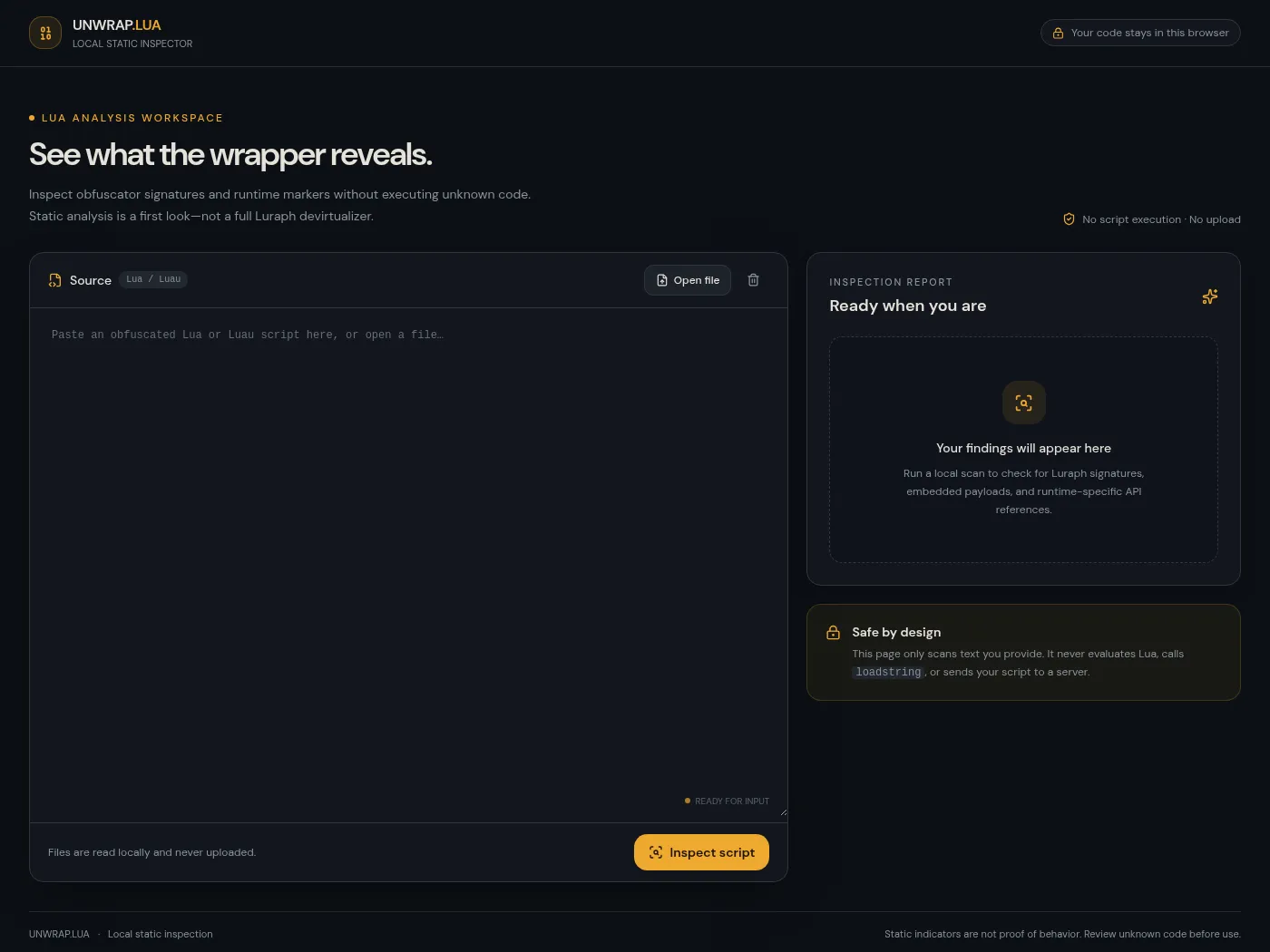 Lua Unobfuscator
