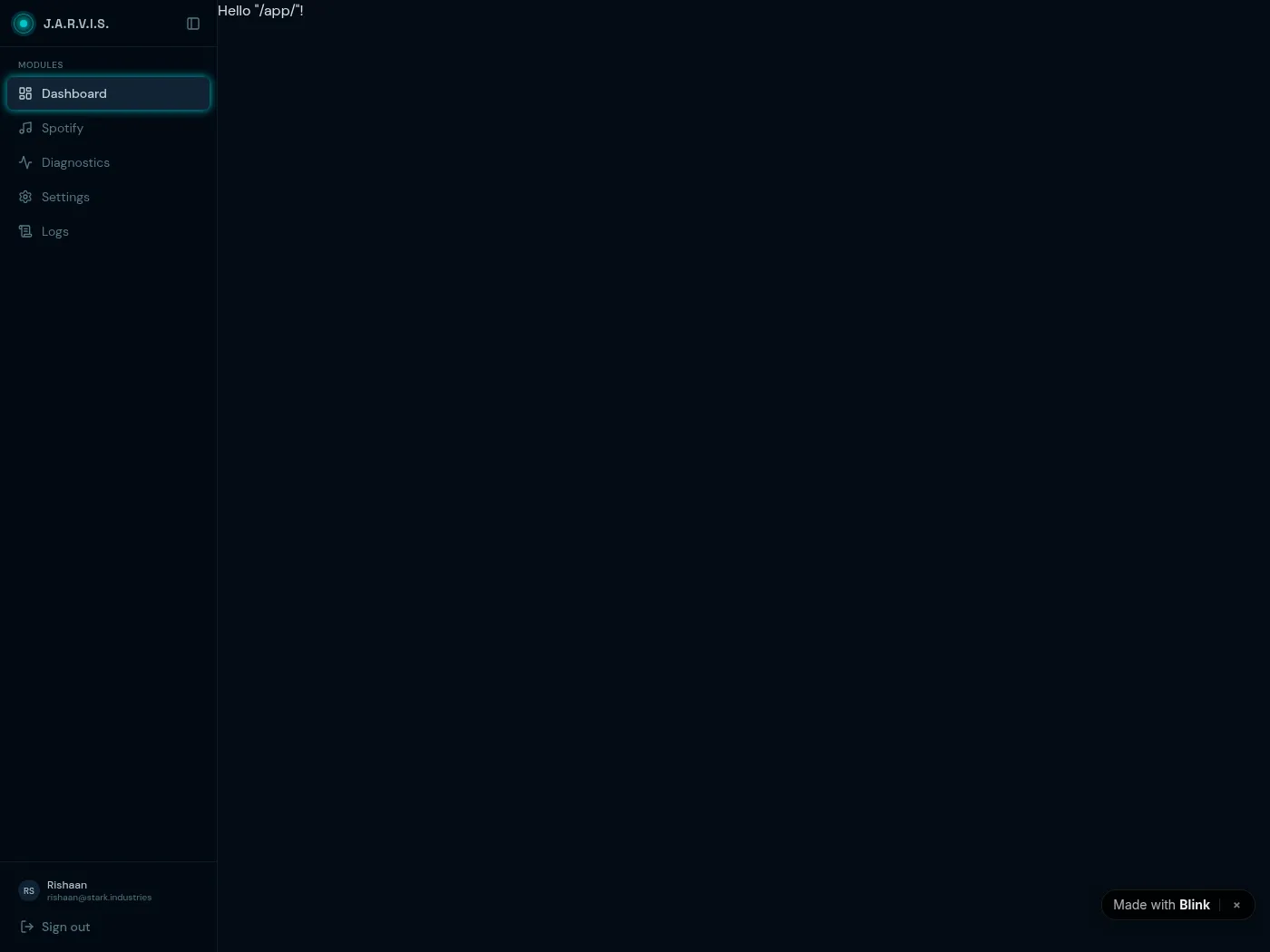 Jarvis Dashboard
