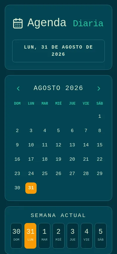Minimal Agenda App