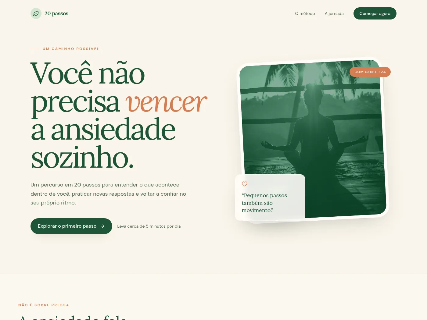 Ansiedade 20 Passos