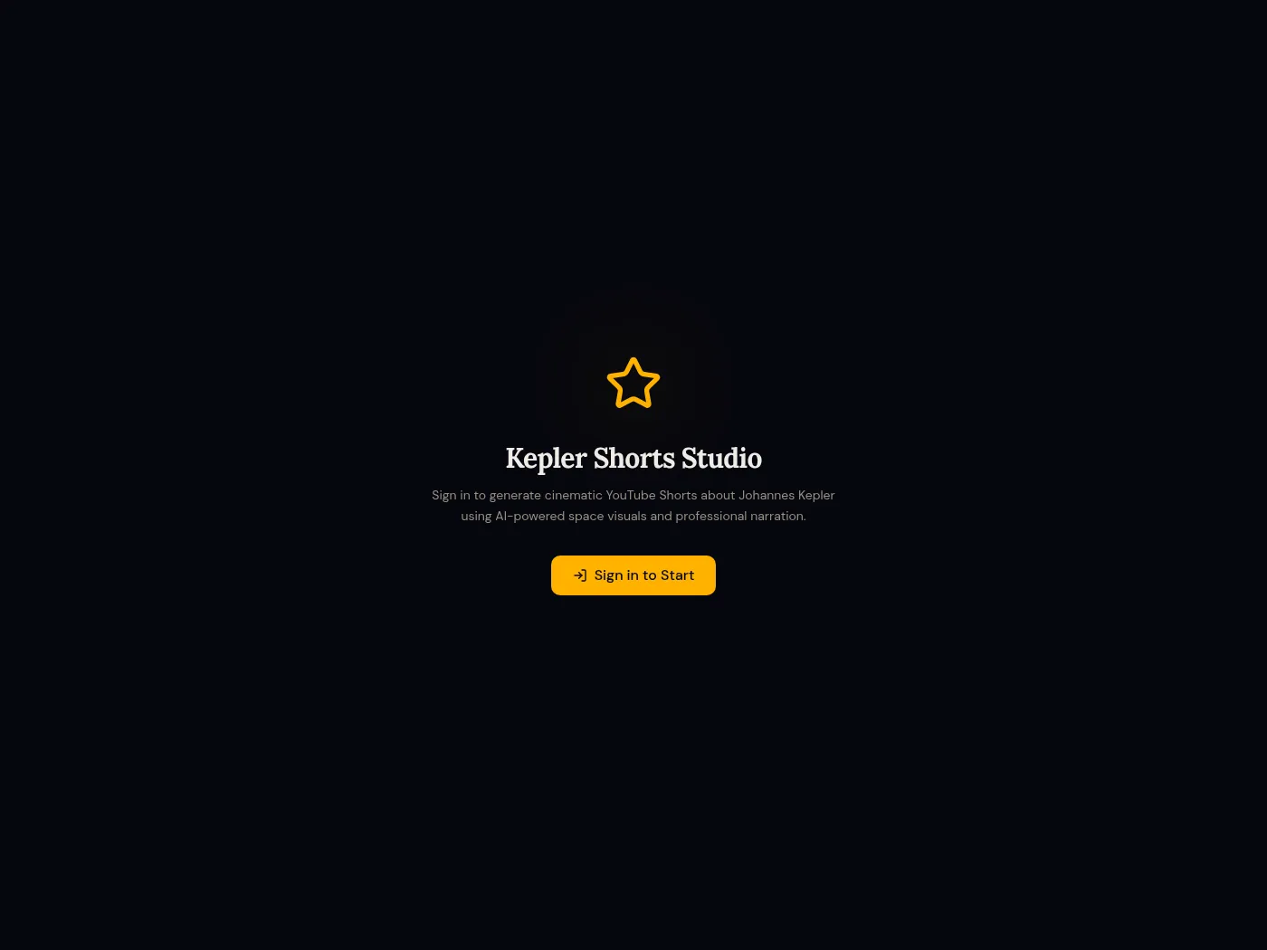Kepler Shorts Studio
