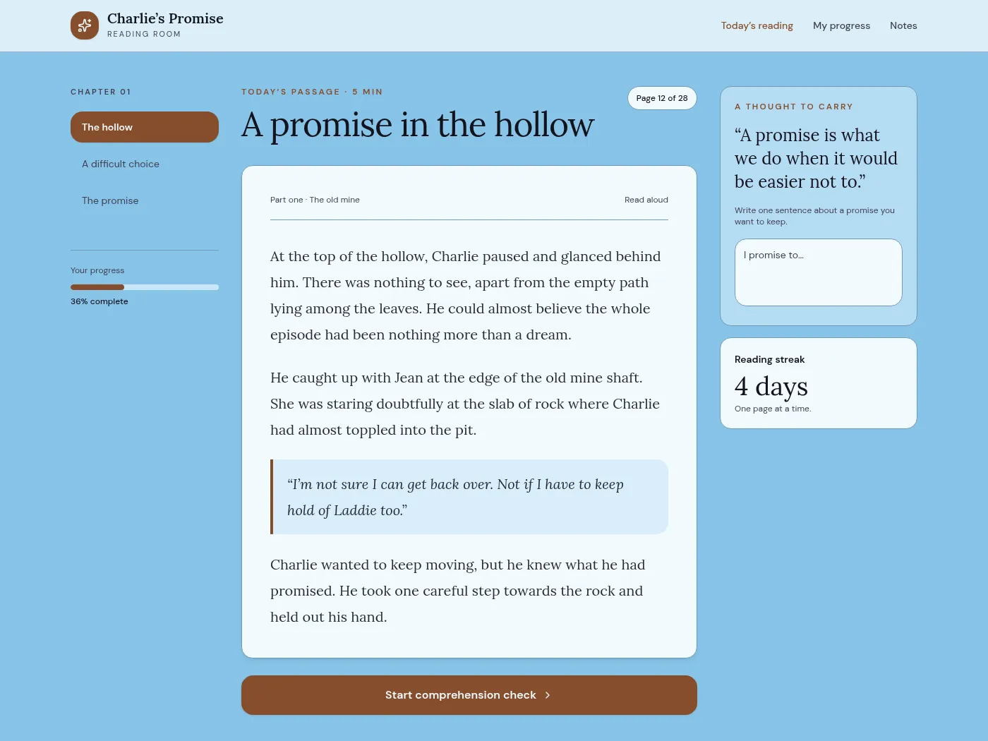 Charlie's Promise