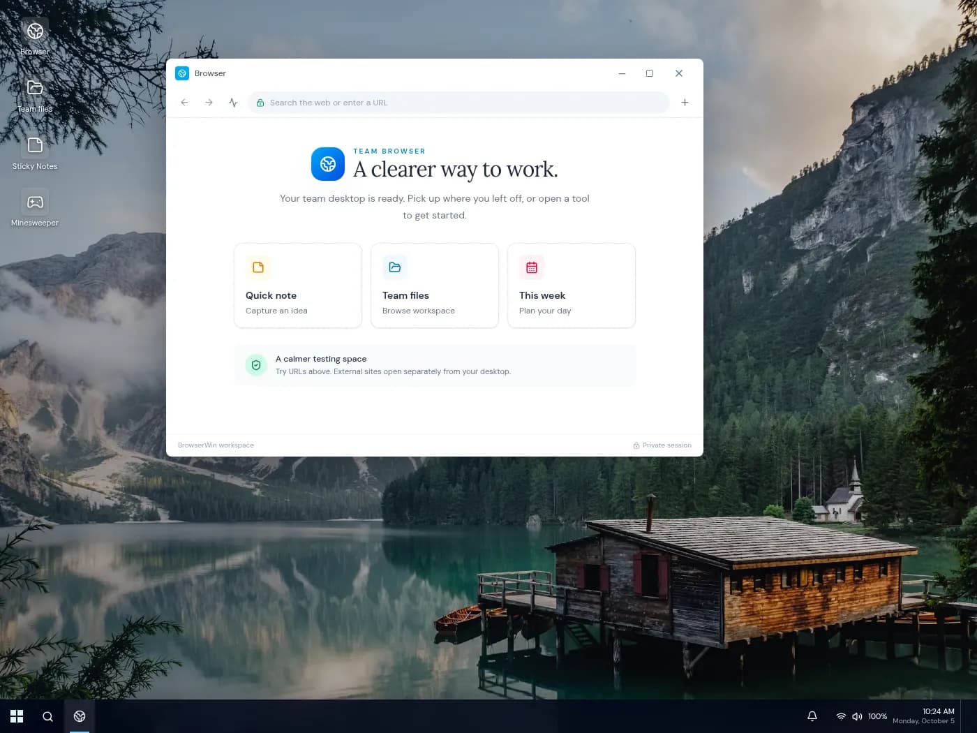 BrowserWin 10