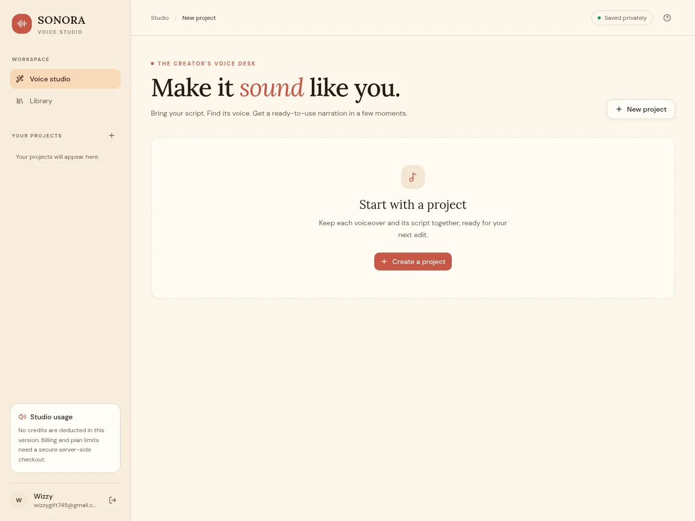 Sonora Voice Studio