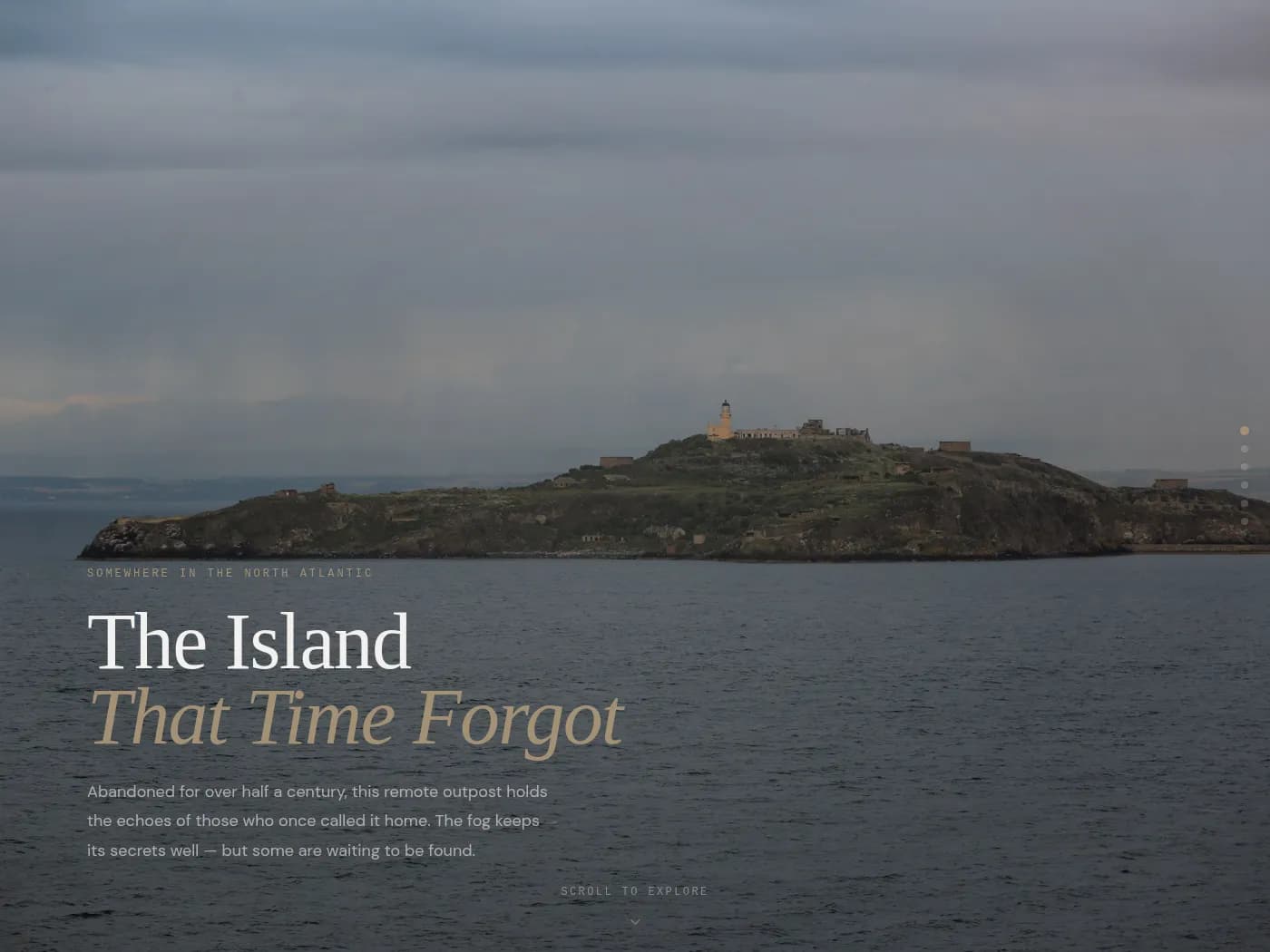 Abandoned Island Explorer