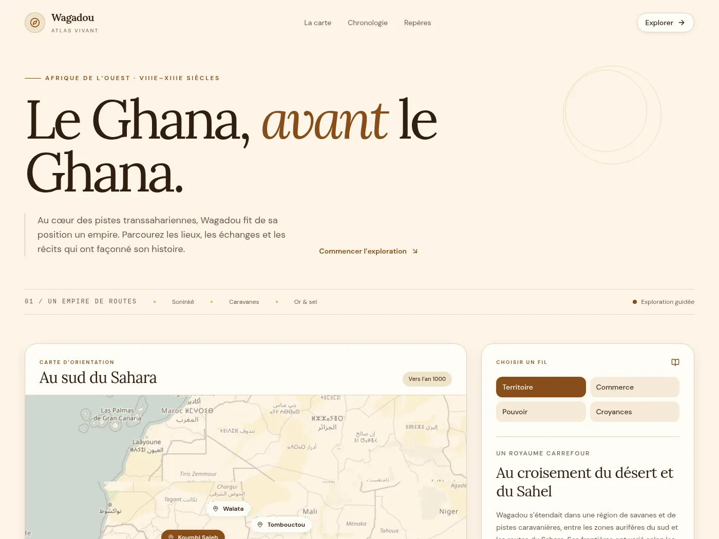Ghana Empire Explorer
