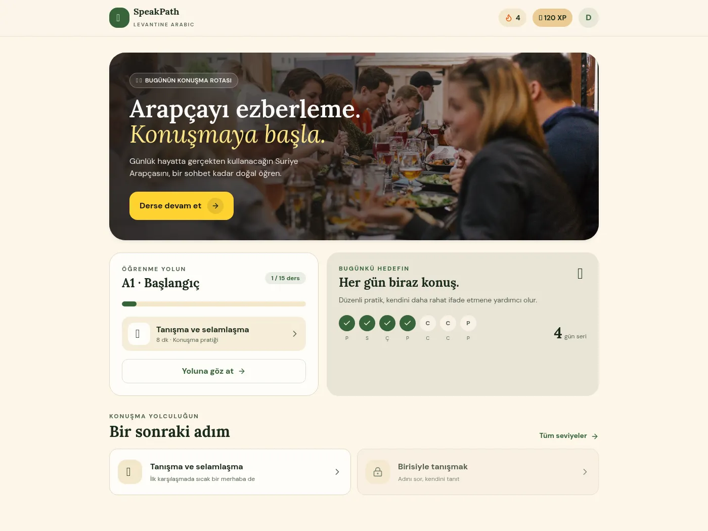 Levantine SpeakPath