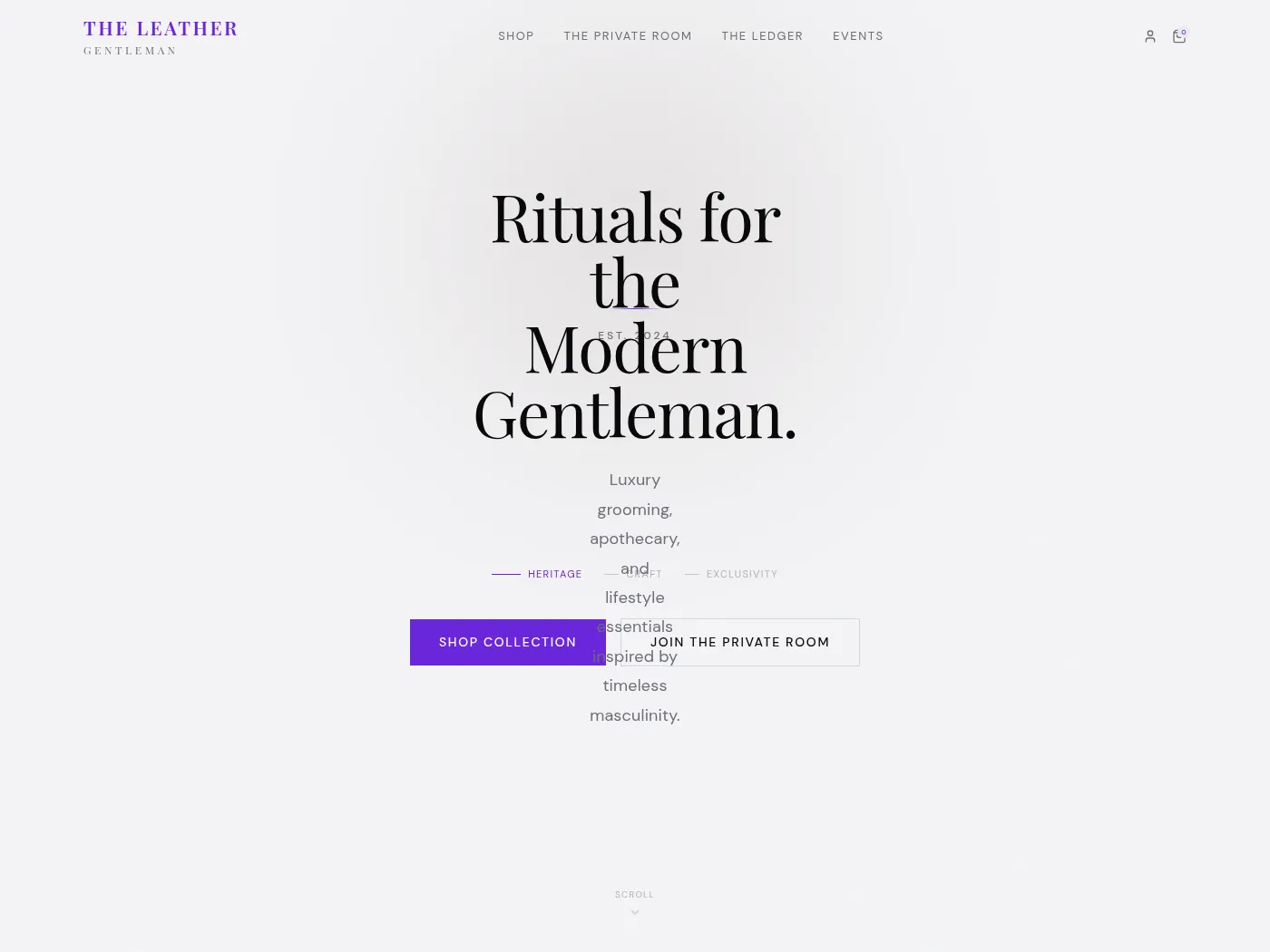The Leather Gentleman Site