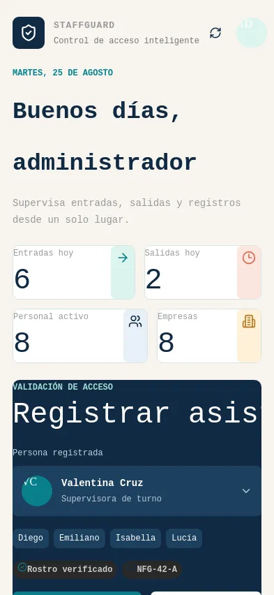 StaffGuard Mobile Suite