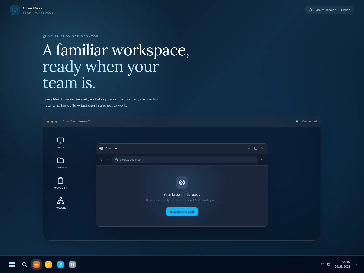 Win11 Web Emulator