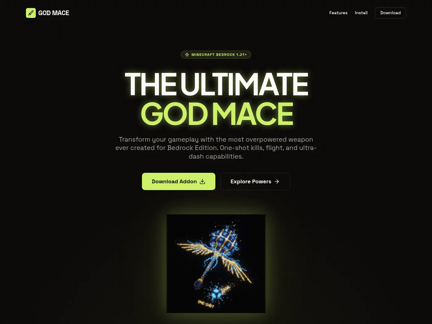 Mace Power Addon