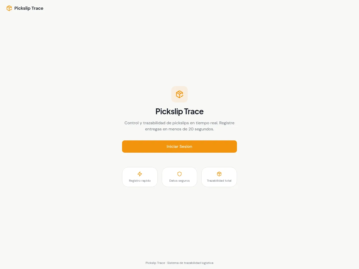 Pickslip Trace Manager