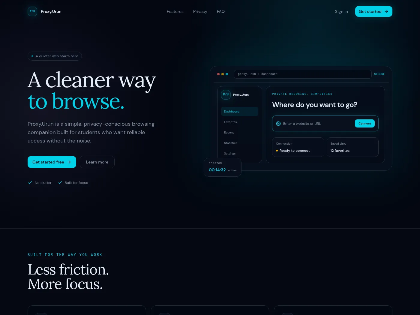 Proxy.Urun Student Browser