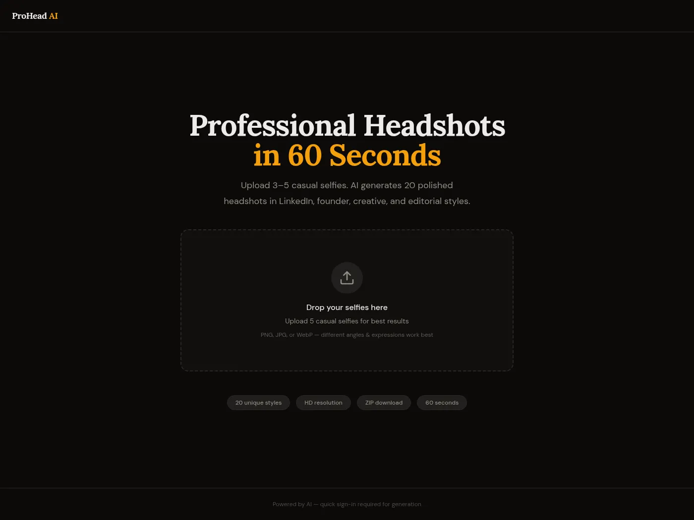 ProHead AI Studio
