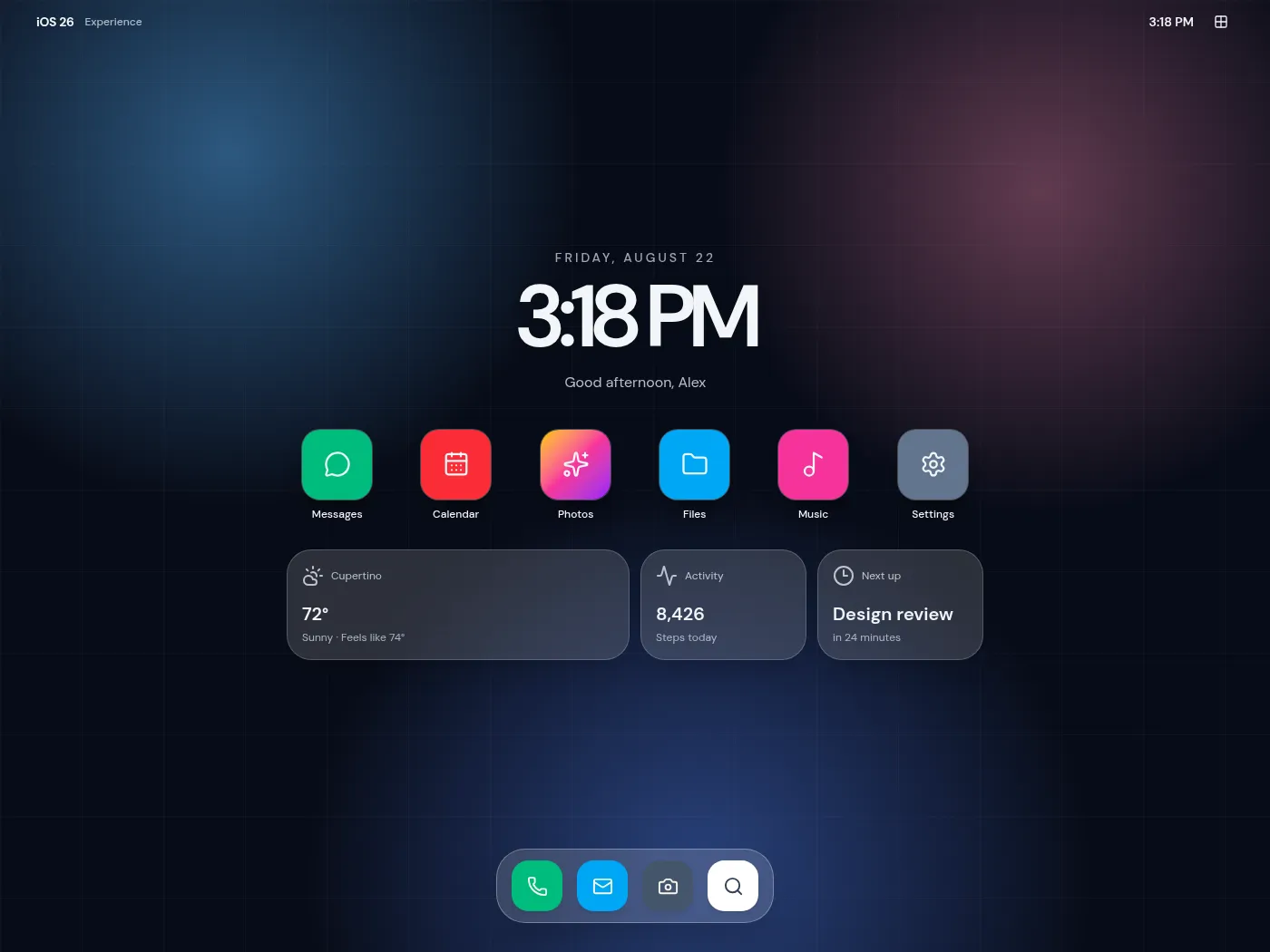 iOS 26 Experience