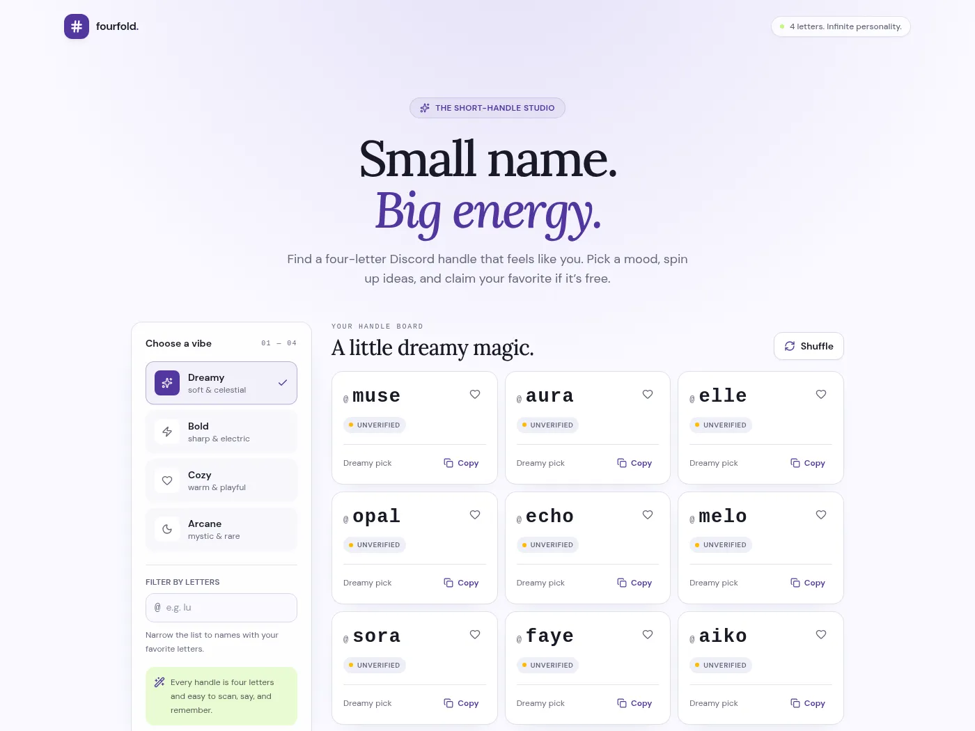 Discord Name Finder