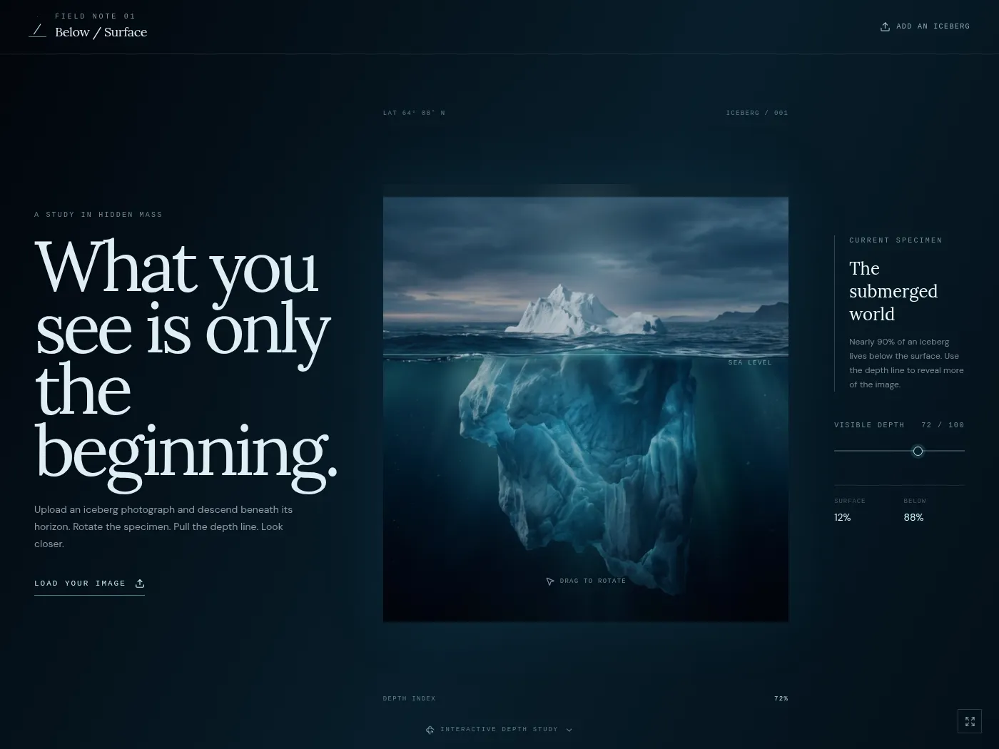 Iceberg 3D Explorer