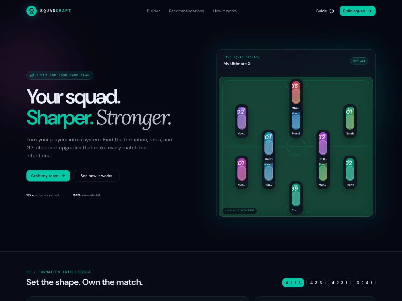 eFootball Team Builder