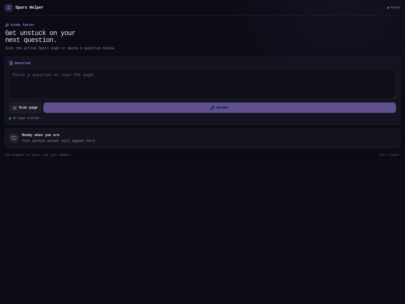 Sparx AI Helper