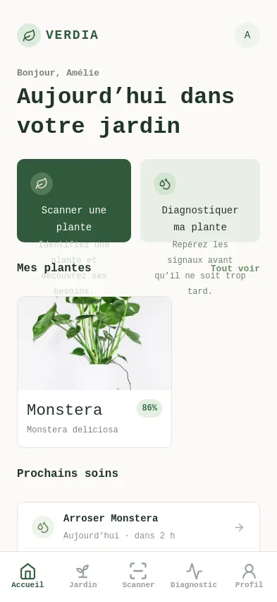 Verdia Plant Care AI