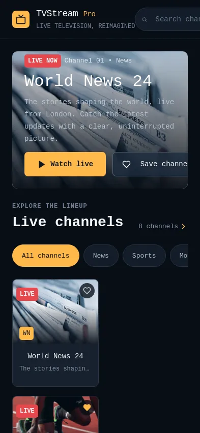 TVStream Pro