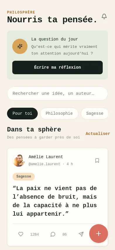 PhiloSphère Mobile