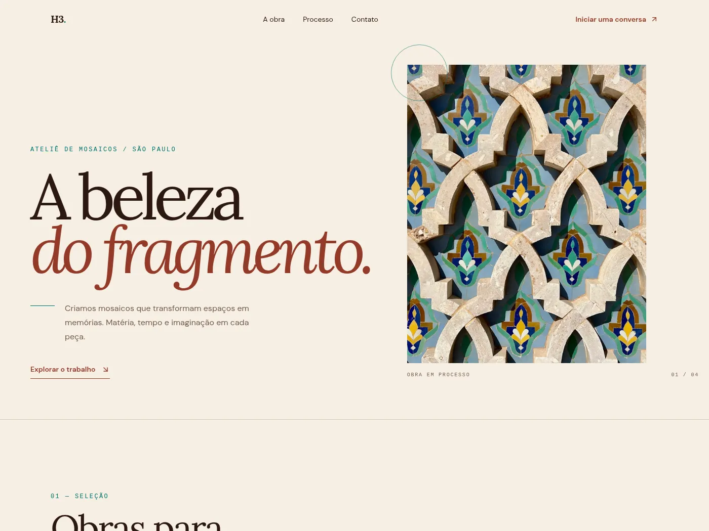 H3 Mosaicos Portfolio