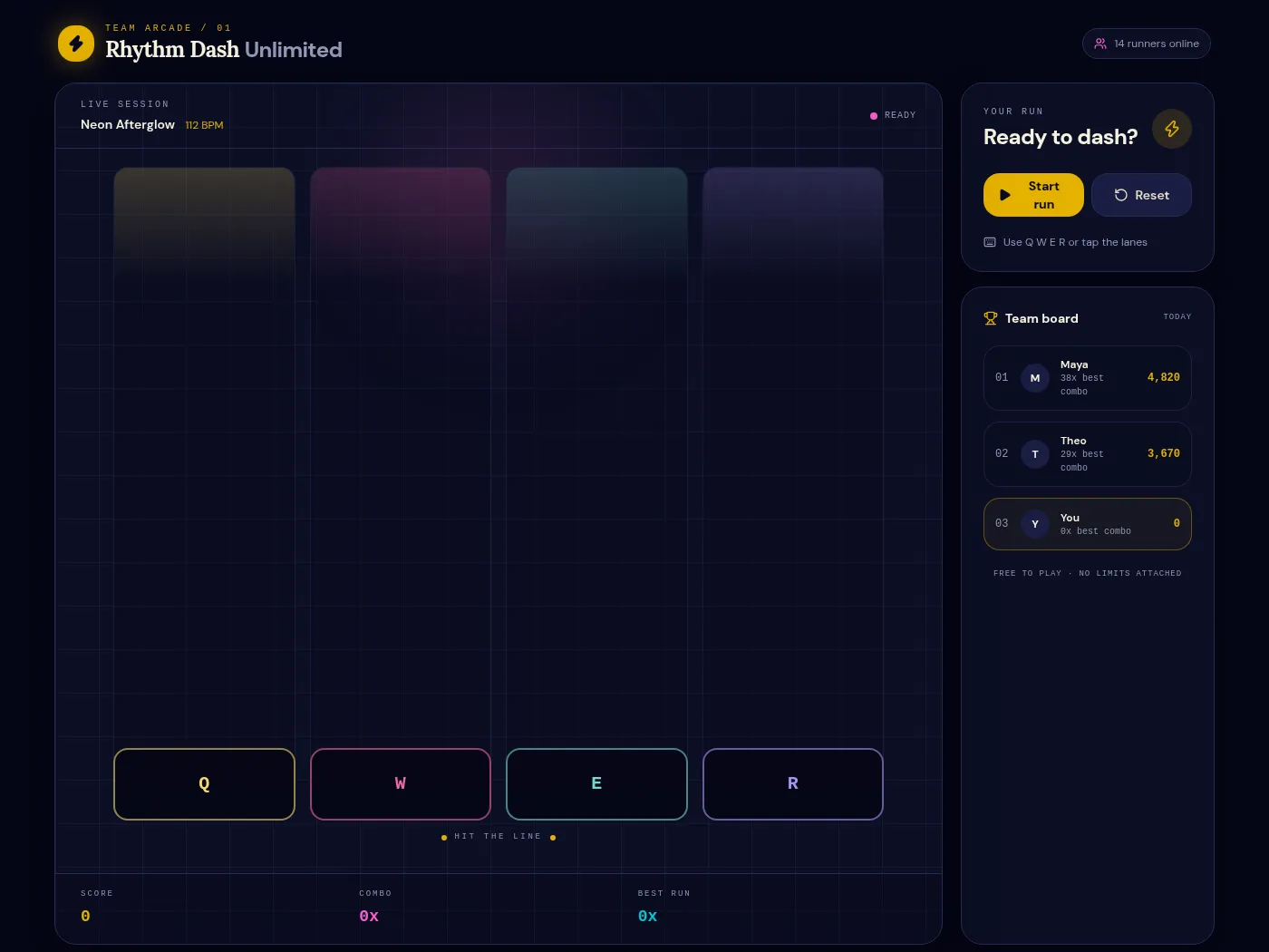 Rhythm Dash Unlimited