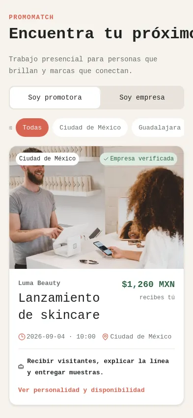 PromoMatch Mobile
