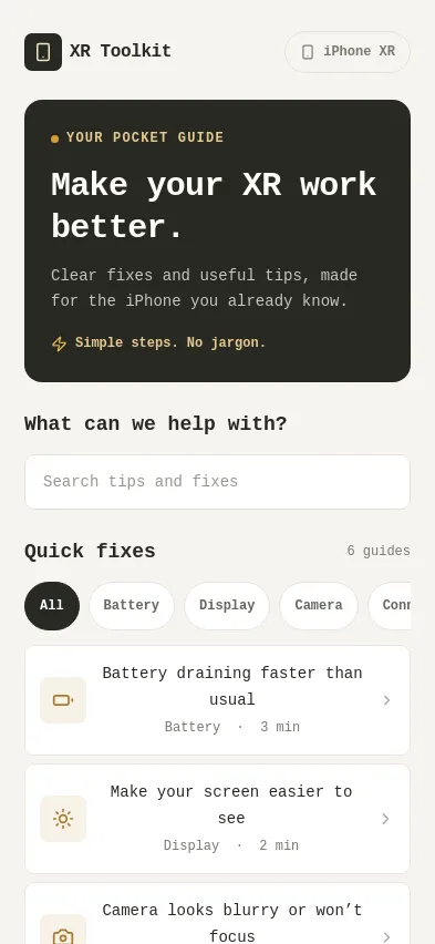 XR Toolkit
