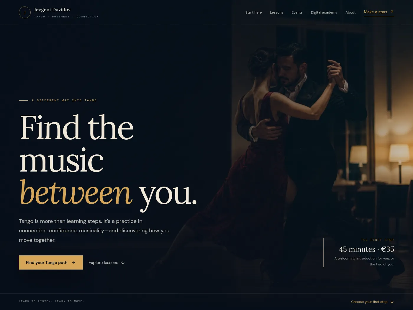 Tango Journey Hub