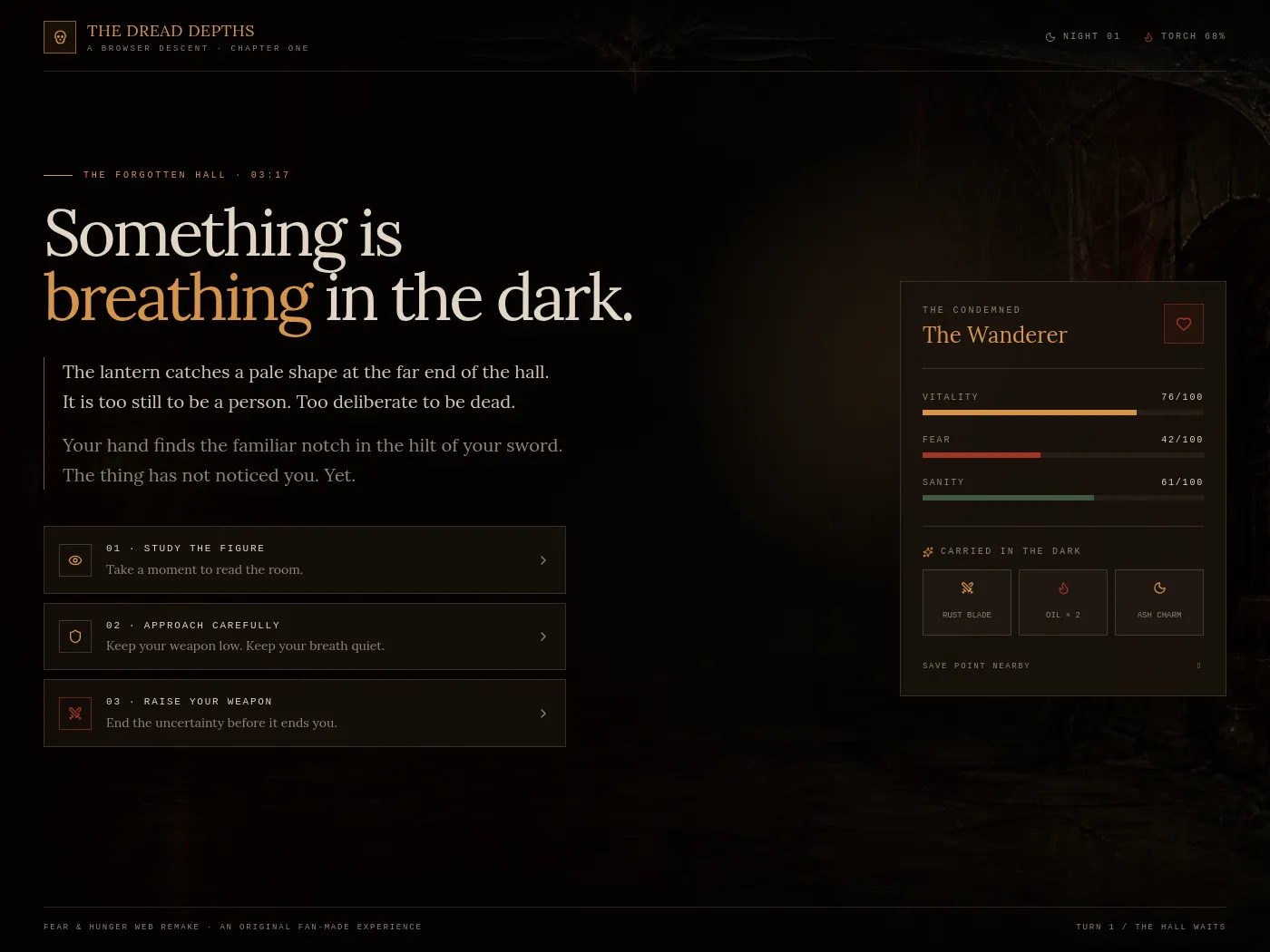 Fear & Hunger Web Remake