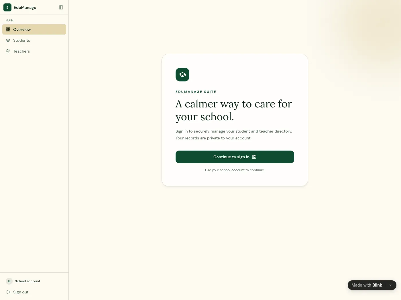 EduManage Suite