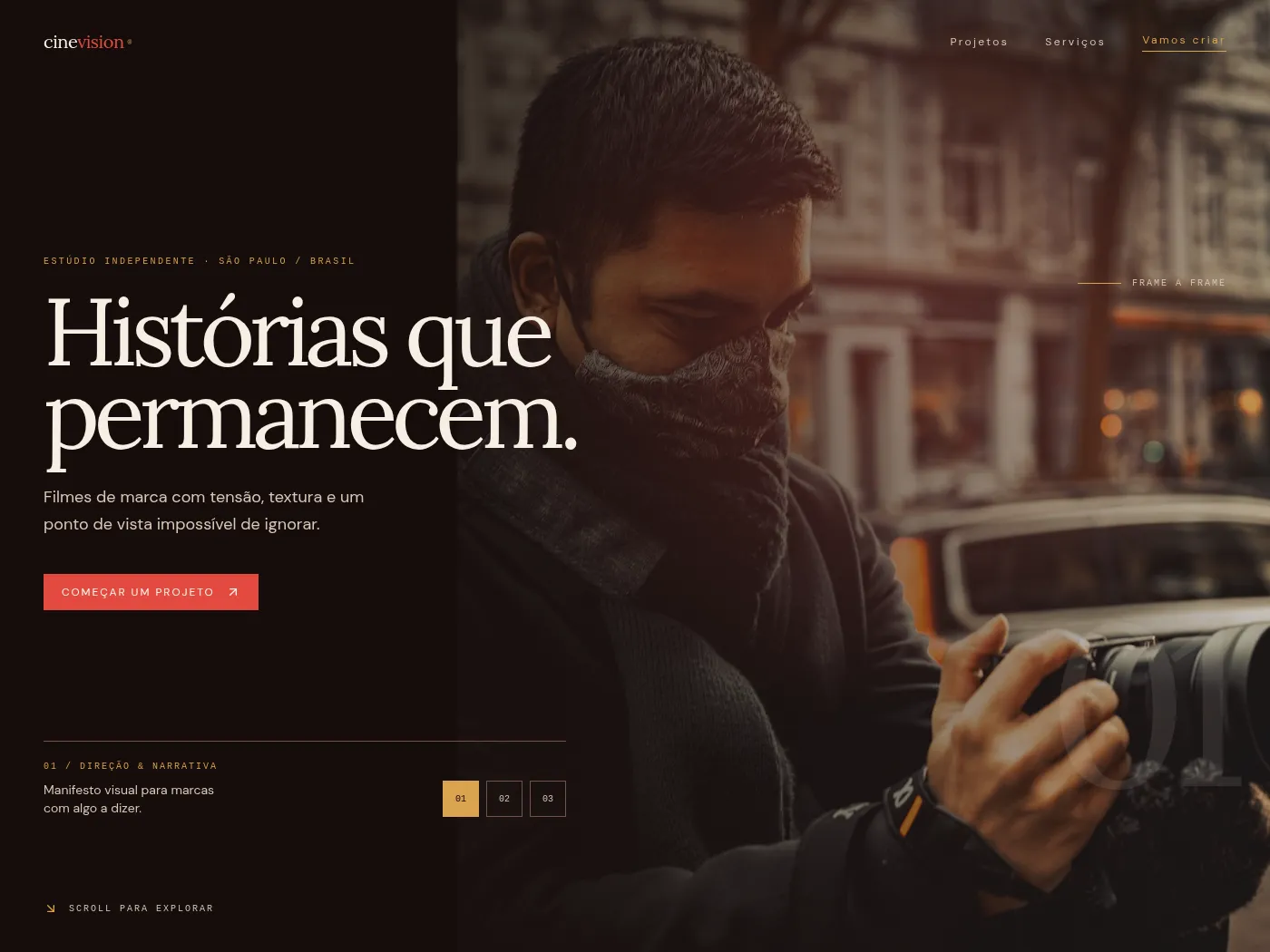 CineVision Creative Site