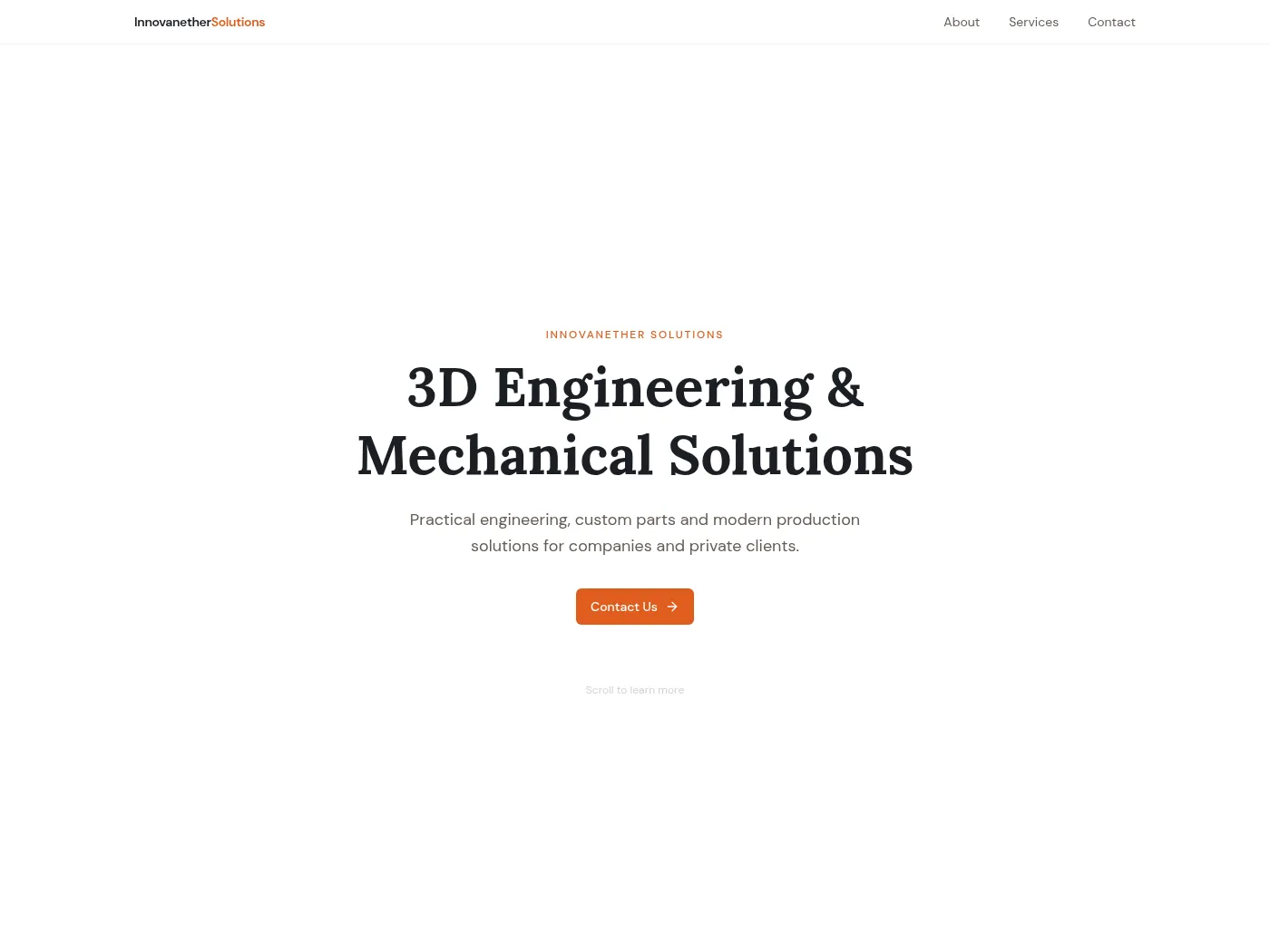 Innovanether Solutions Site