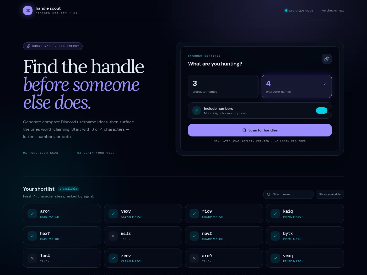 Discord Username Checker