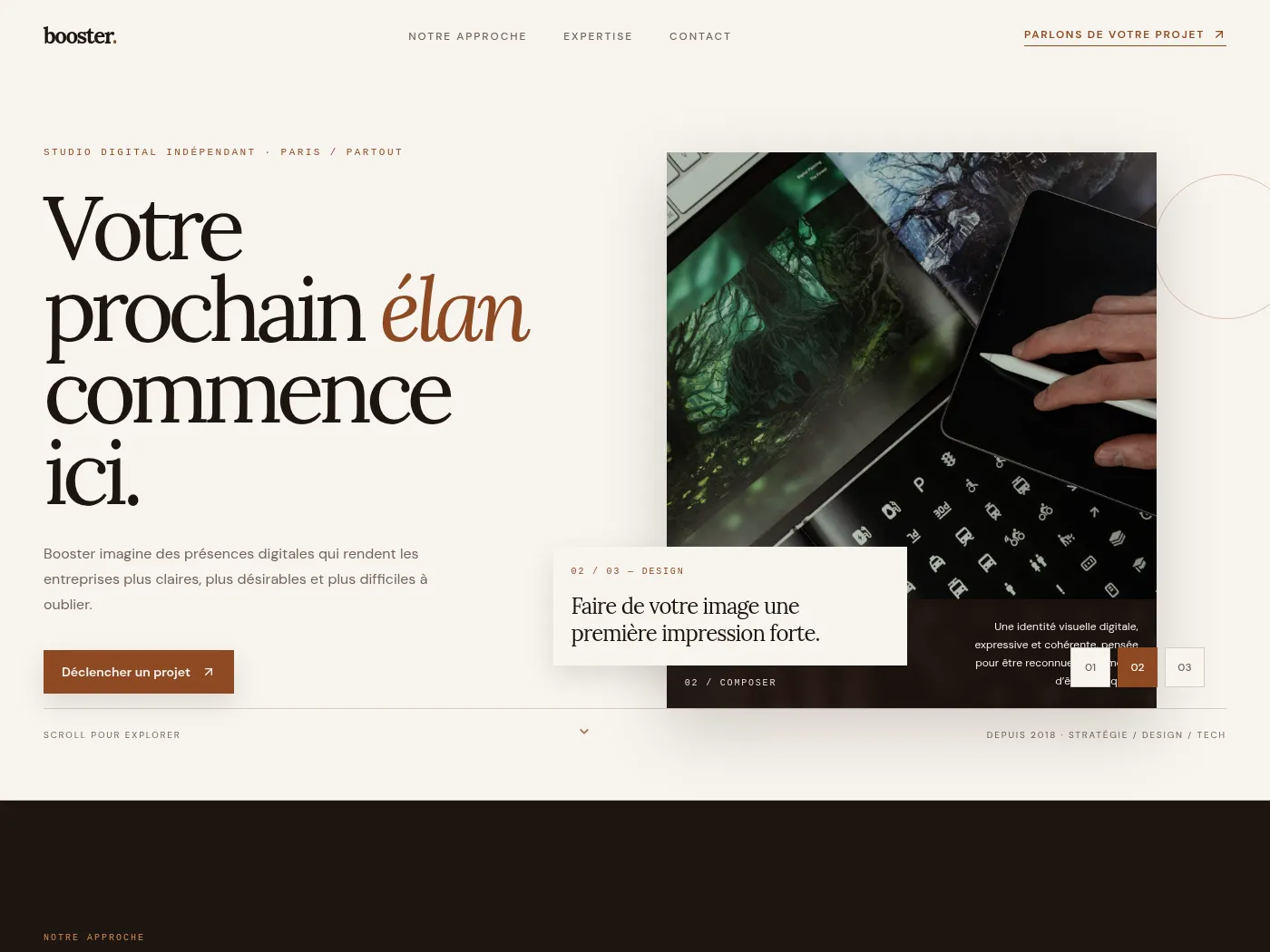 Booster Digital Site