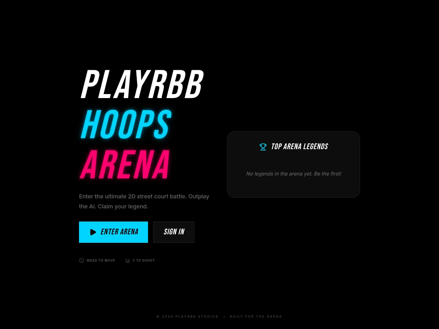 PlayrBB Hoops Arena