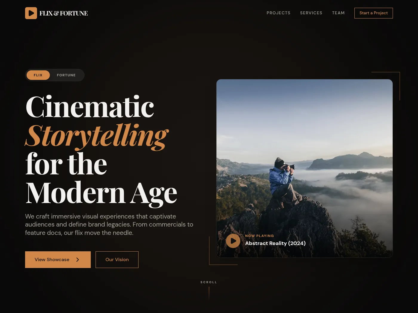 Flix & Fortune Media Site