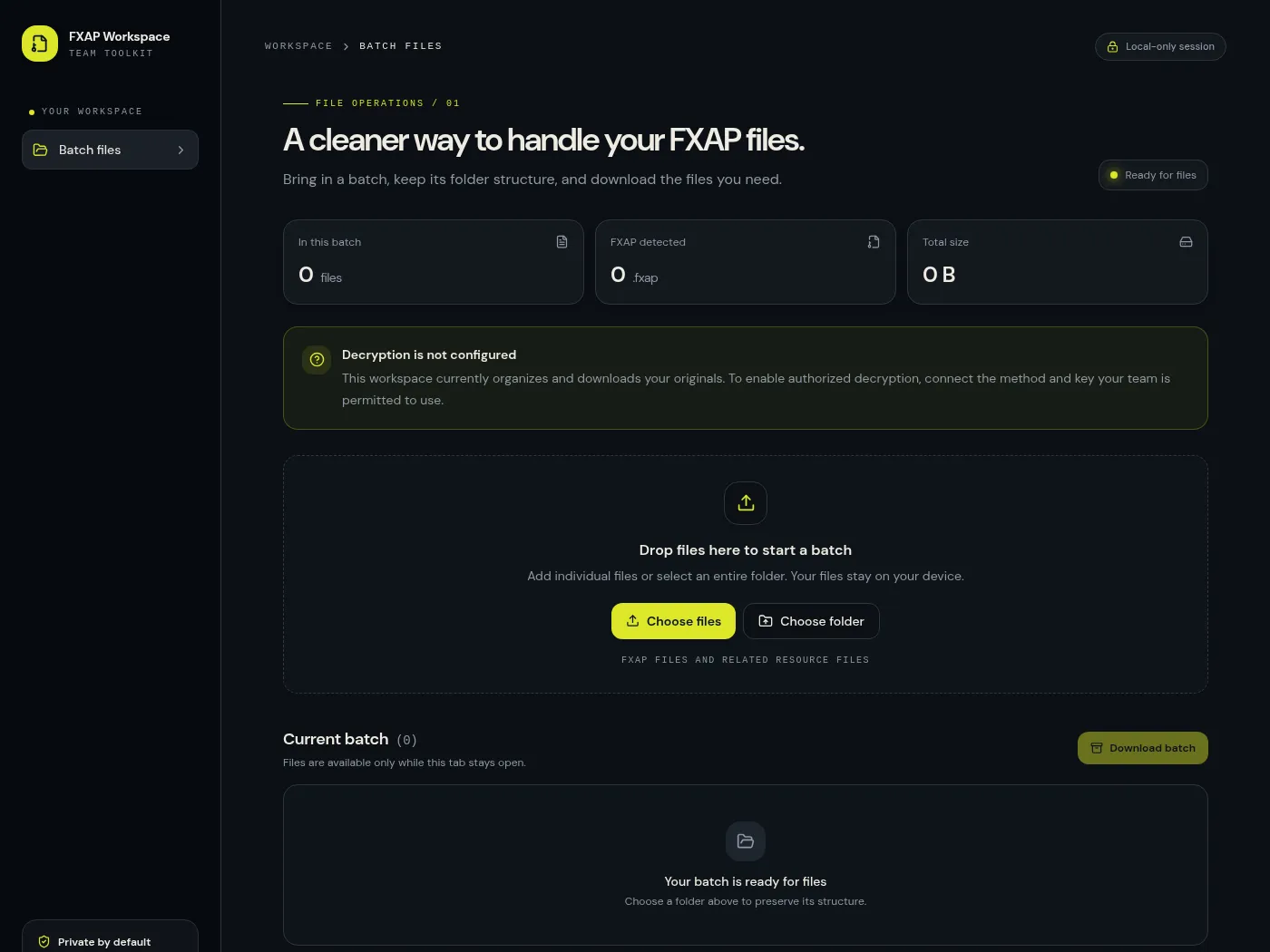 FXAP Decryptor Pro