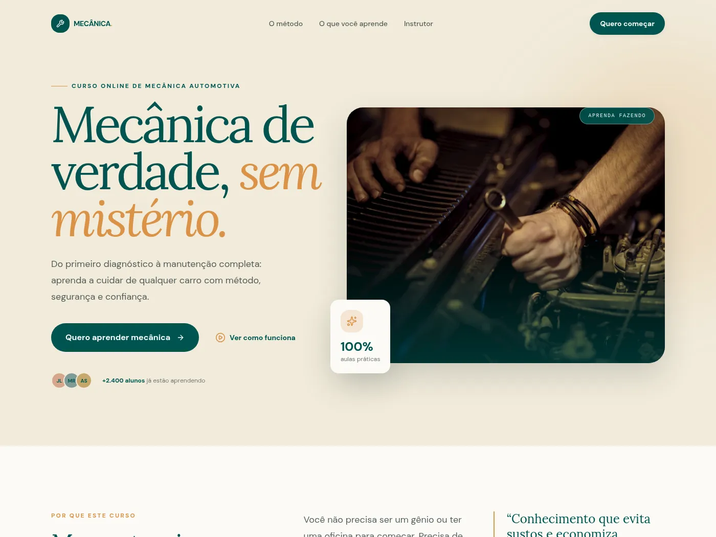 Curso Mecânica Online