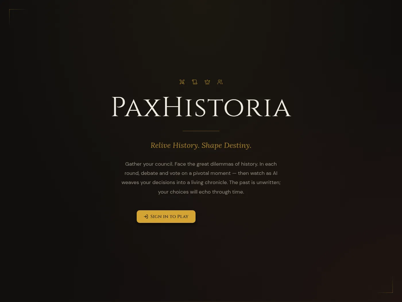 PaxHistoria Free Play