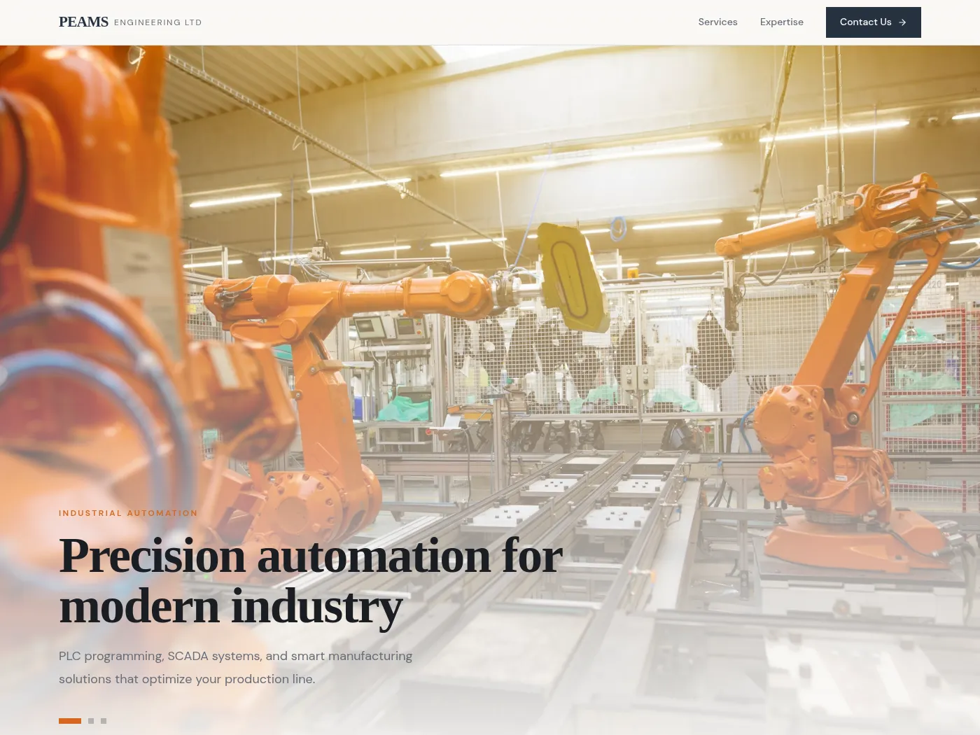 PEAMS Engineering Website