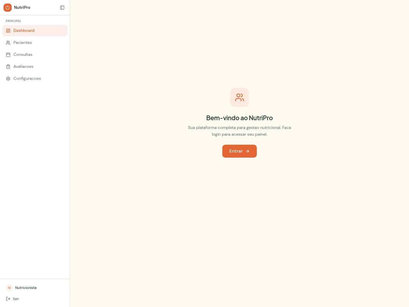 NutriPro Platform