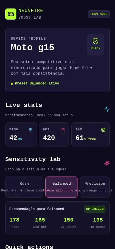 NeonFire Boost