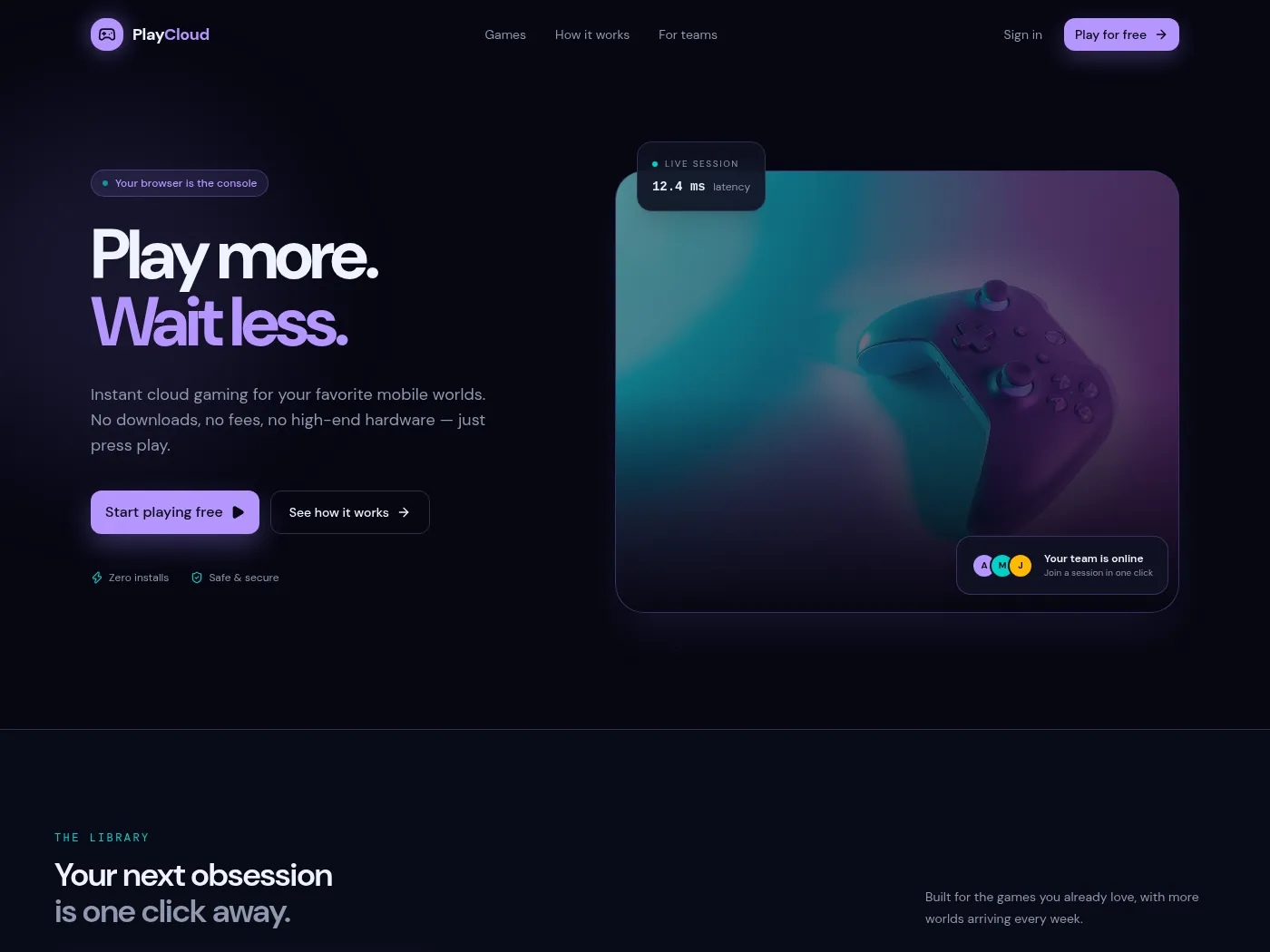 PlayCloud Free Gaming