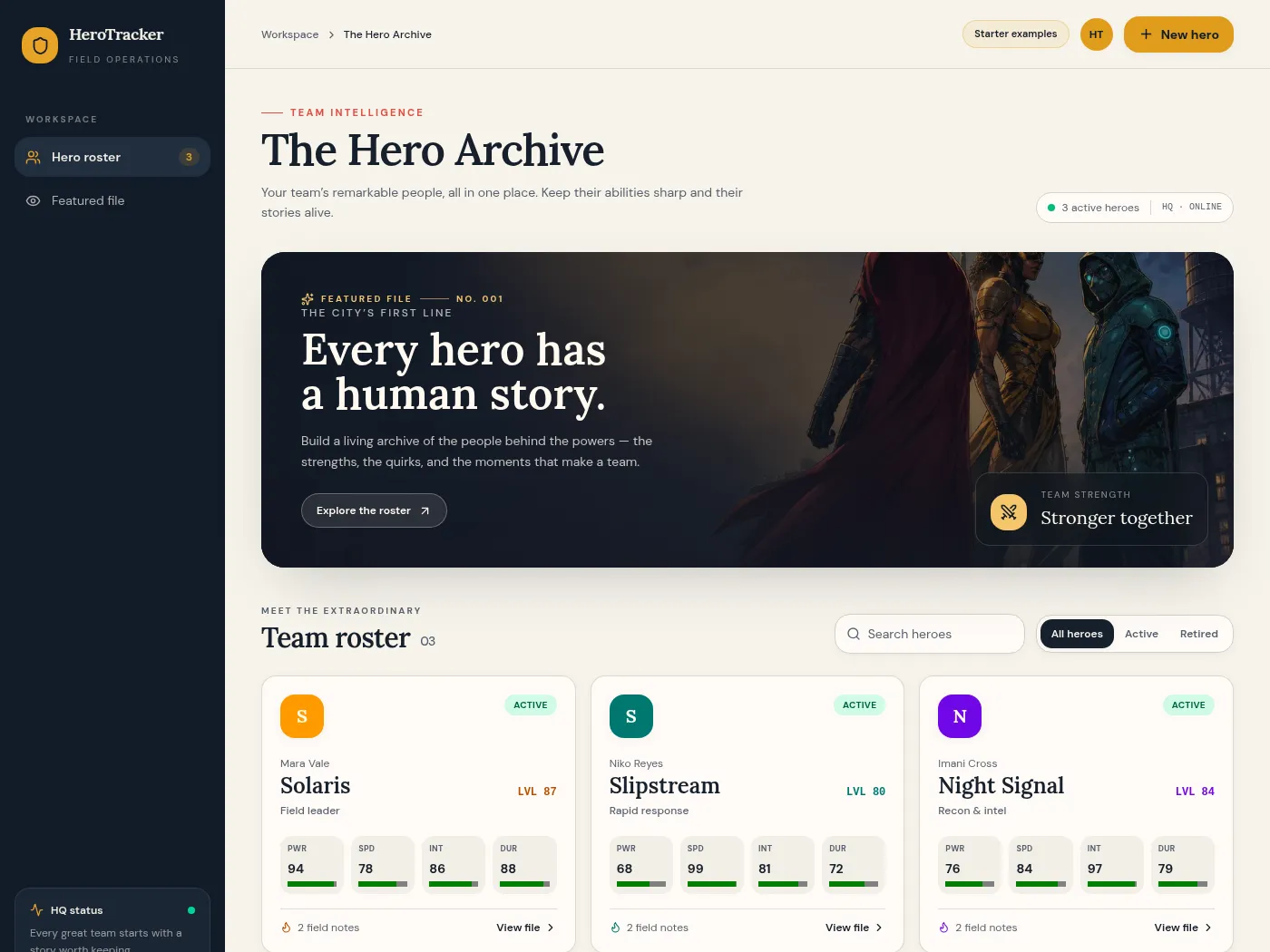 HeroTracker