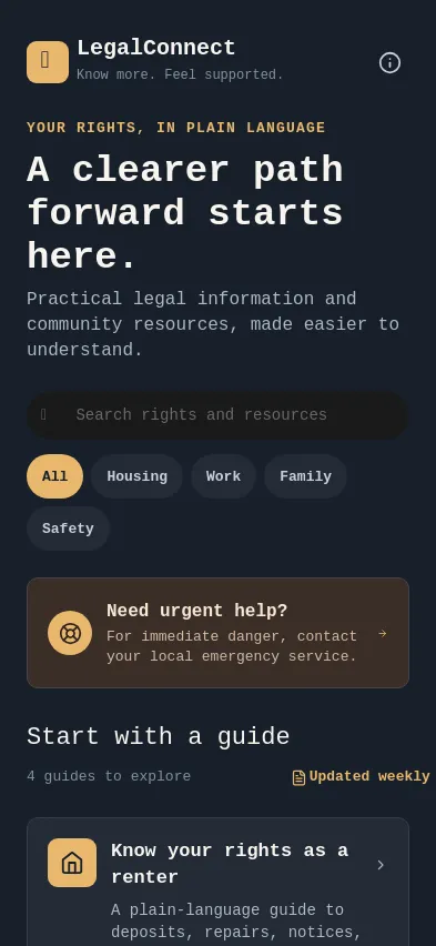 LegalConnect Mobile
