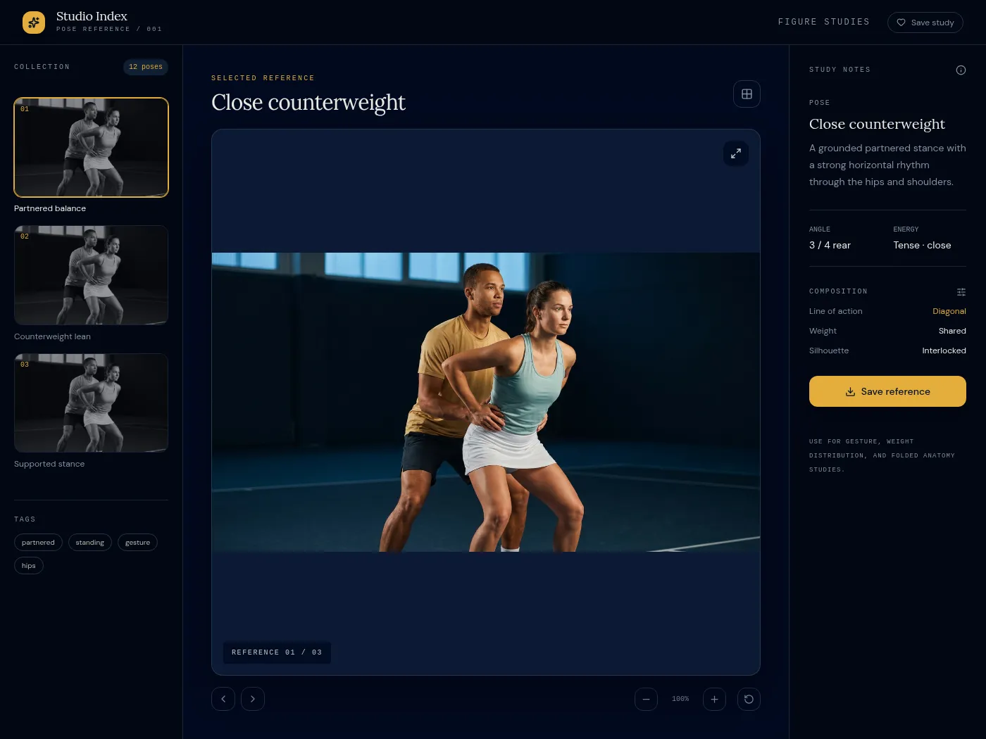 Pose Reference Tool